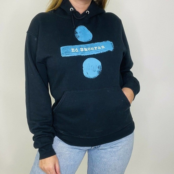 Ed Sheeran | Tops | Ed Sheeran Divide Tour Black Blue Front And Back ...